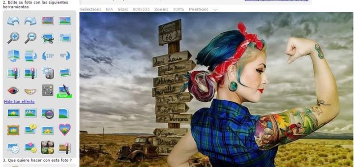 Psykopaint: herramienta web para dibujo artístico y edición de imágenes