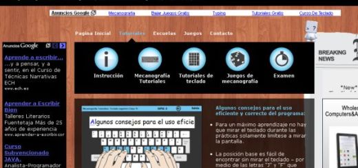 Rapid Typing Tutor: software gratis para aprender y practicar mecanografía