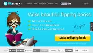 FlipSnack, conversor online de pdf a libros digitales en flash - Soft ...
