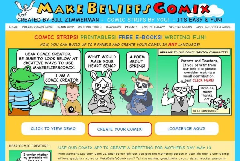 Make Beliefs Comix - crear cómics online - Soft & Apps