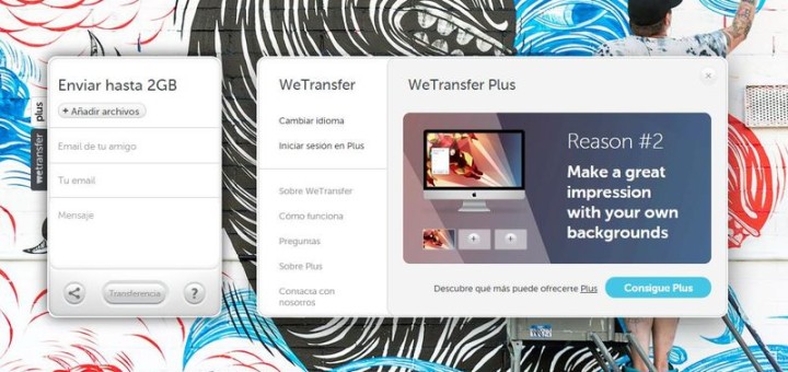 Envía archivos de hasta 10 GB desde tu smartphone con WeTransfer Mobile