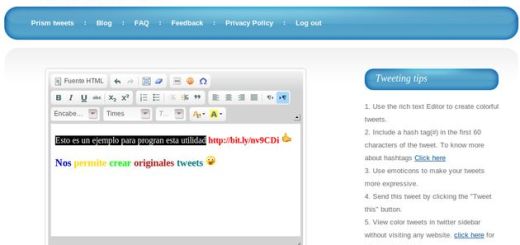 FutureTweets: escribe tweets, decóralos y programa su envío - Soft & Apps