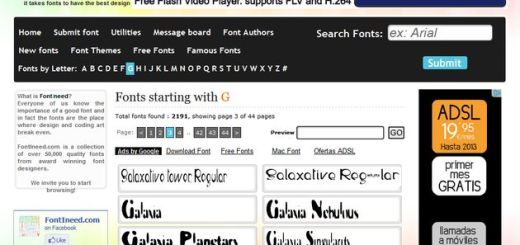 Fonts 500: 500 fuentes de texto gratuitas para descargar