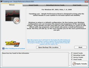 Simple System Tweaker - Soft & Apps