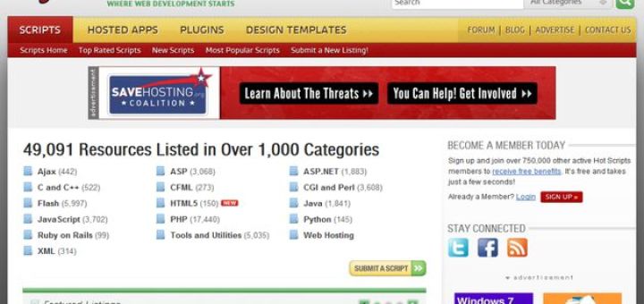 JavaScript Collector, gran colección de scripts para utilizar en tu web ...