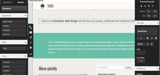 openElement, editor visual de páginas web profesionales