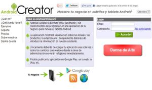Android Creator: crea gratis la app Android de tu sitio, negocio o ...