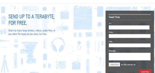 Terashare: enviar archivos de cualquier tamaño gratis