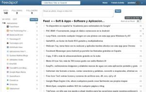 Feedspot: otra alternativa más para sustituir a Google Reader