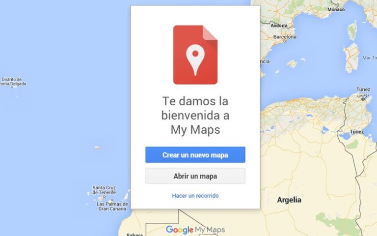 My Maps: plataforma de Google Maps para crear y compartir mapas