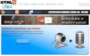 HTML5 Fácil, tutoriales y recursos para programación en HTML5