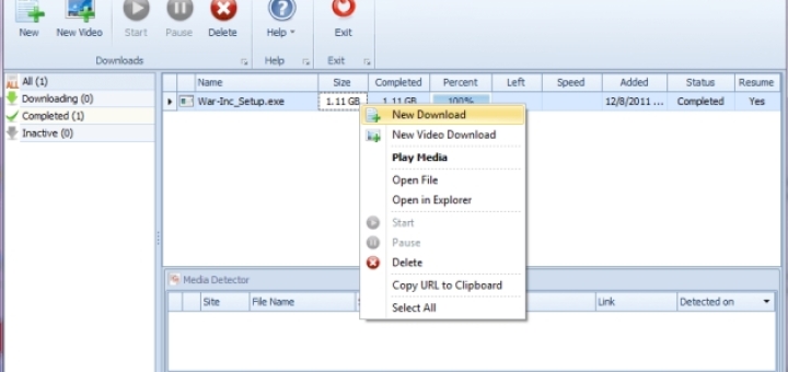 MegaDownloader, gestor gratuito para múltiples descargas en MEGA