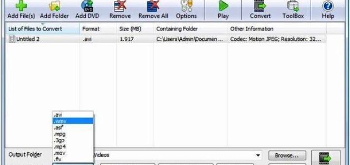 500th Video Converter: software gratis para convertir archivos de vídeo ...