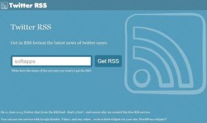 Twitter RSS, crea feeds con los tweets de cualquier cuenta de Twitter