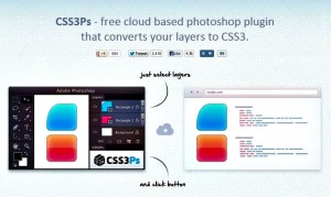 CSS3 PS, práctico plugin gratuito para convertir de Photoshop a CSS3