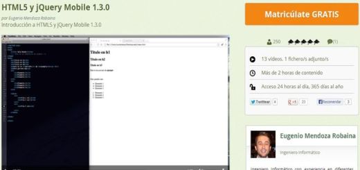 Curso básico de HTML5, online y gratuito