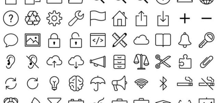 Free Universal Icons: enorme colección de iconos gratis de todas las ...