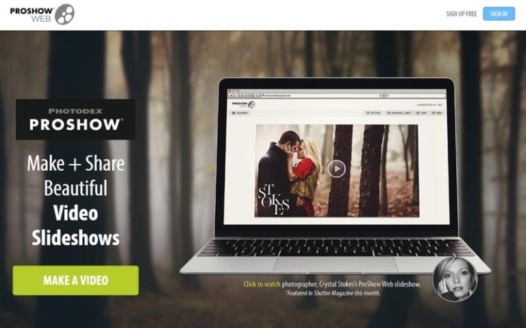 ProShow, crea vídeos a partir de tus fotos con esta utilidad web