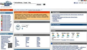 The Free Dictionary, diccionario en varios idiomas y página de inicio