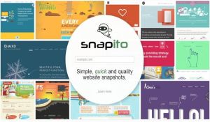 Snapito, webapp para tomar screenshots de webs en alta resolución