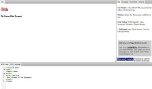LiveGap Editor, práctico editor HTML en línea con vista previa