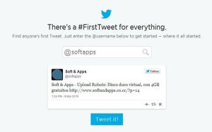 Nueva herramienta de Twitter nos recuerda nuestro primer tweet