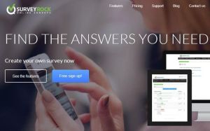 SurveyRock, excelente plataforma para crear gratis encuestas profesionales