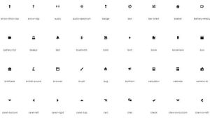 Open Iconic, gran set de iconos en varios formatos y Webfont