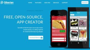 Siberian CMS, script gratuito en PHP para crear tu app móvil