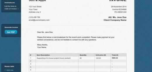 Invoice Maker: crea facturas online con esta utilidad web gratuita