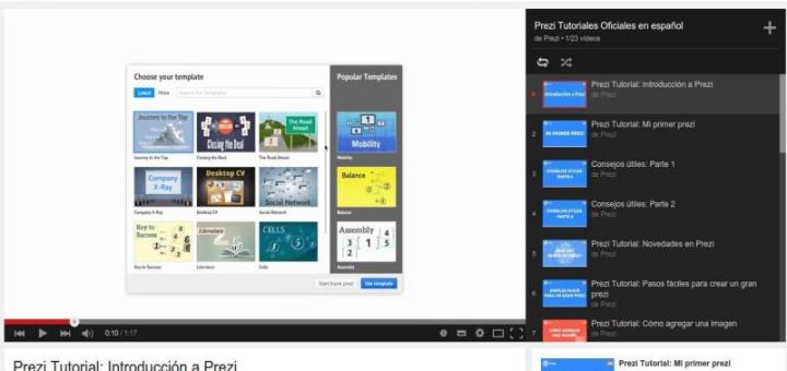 Curso gratuito para aprender a crear presentaciones con Prezi