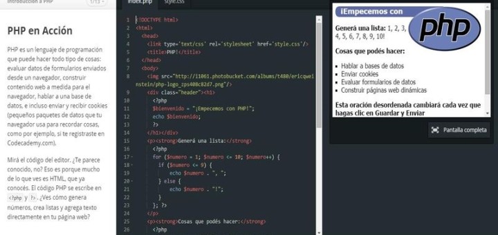 Curso gratuito de programación con PHP en 60 vídeos