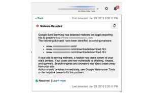 Ahora Google Analytics también te alertará de malware en tu sitio