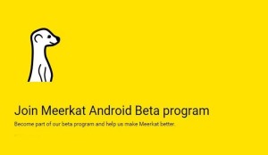 Meerkat ya dispone de una beta pública para Android