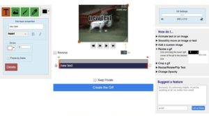 Gifntext: utilidad web gratis para editar GIF animados
