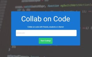 Collab on Code: editor de código online, gratuito y colaborativo