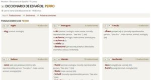 Woxikon: diccionario multilingüe y buscador de rimas y sinónimos