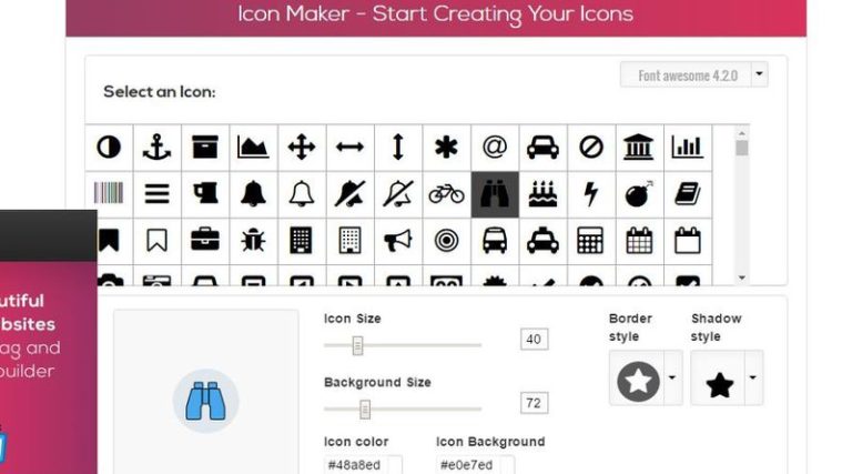 Crear Iconos online, sin ser diseñador, con estas 5 aplicaciones web