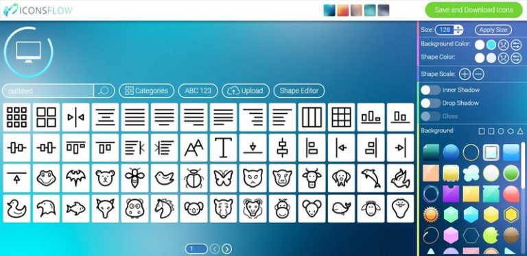 Crear Iconos online, sin ser diseñador, con estas 5 aplicaciones web