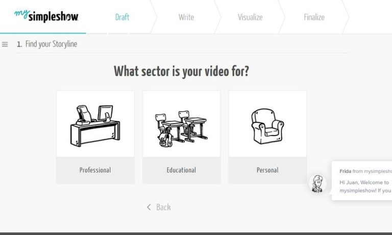 mysimpleshow: utilidad web gratuita que genera vídeos de tus textos