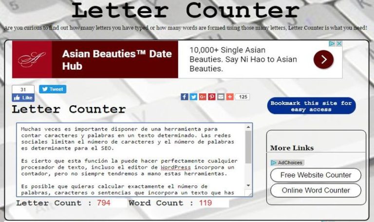10 mejores aplicaciones web para contar caracteres y palabras en un texto
