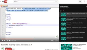 Curso de JavaScript básico gratuito compuesto por 32 vídeos