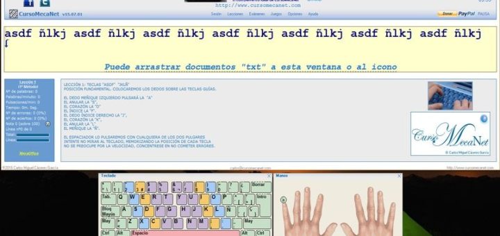 Artypist, aprende mecanografía online o mejora tu velocidad de escritura