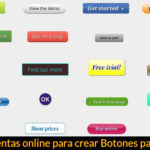 3 páginas para crear botones para la web online y gratis