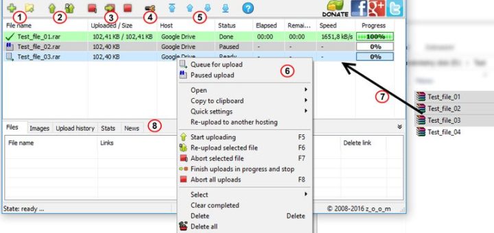 Terashare: enviar archivos de cualquier tamaño gratis