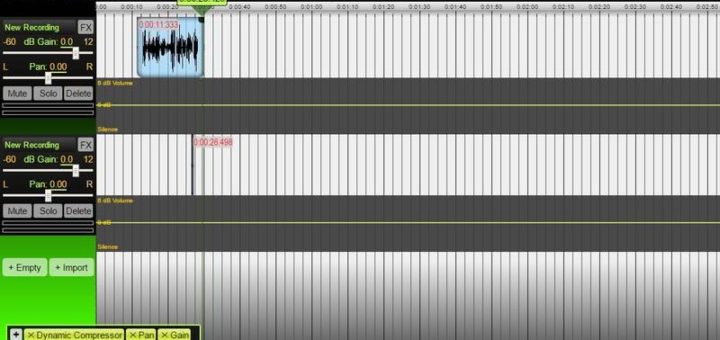 Wavosaur, un potente editor de audio portable y gratuito para Windows ...