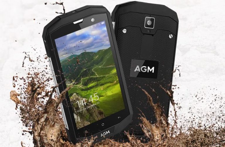 Nueva versión del teléfono AGM A8 con 4 GB de RAM y 64 GB de ROM