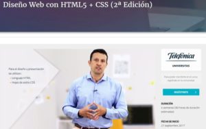 Curso gratis de Diseño Web con HTML5 y CSS. ¿Te lo vas a perder?