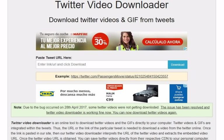 Descargar vídeos de Twitter fácilmente con estas 3 aplicaciones web