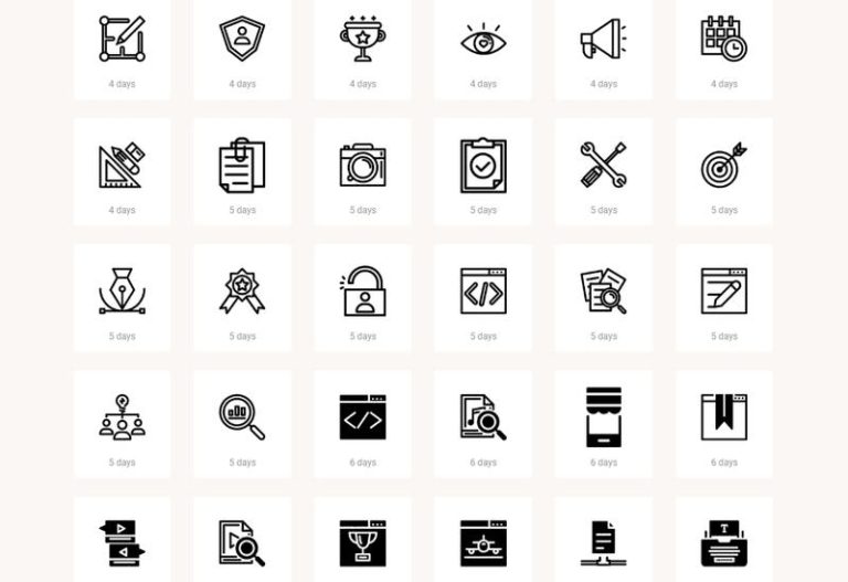Cientos de iconos gratuitos para usar libremente en tus proyectos